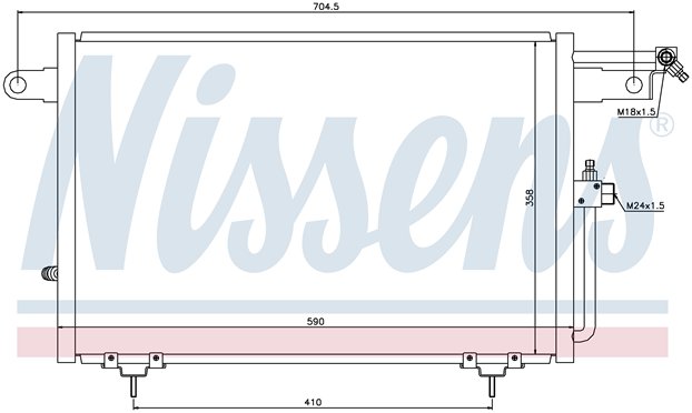 Audi 100 C4 90-94 Radiators A/C | Divi Auto